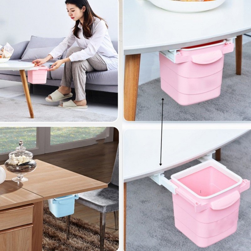 Buy retractable hidden waste bin under table at best price in Pakistan ...