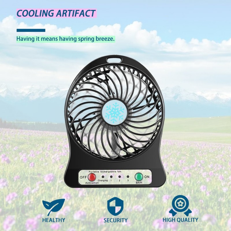 Buy rechargeable multifunctional portable fan at best price in Pakistan ...