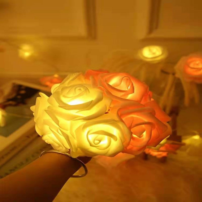 Kunjah Wedding Buy Battery/usb Rose Flower Led String Lights Wedding