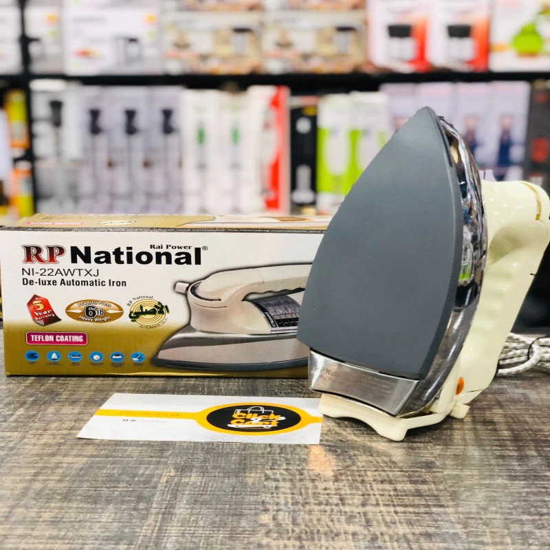 Buy automatic national deluxe iron at best price in Pakistan | Arish