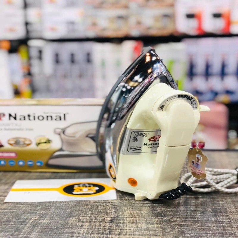 Buy automatic national deluxe iron at best price in Pakistan | Arish