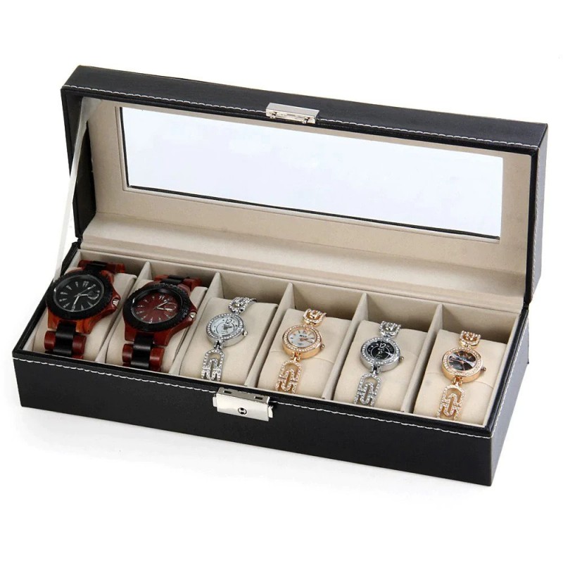 Buy 6 grid watch display box at best price in Pakistan | Arish