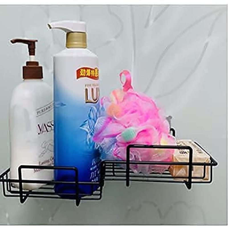 Buy wall mounted zig zag self-adhesive hanging storage rack at best ...