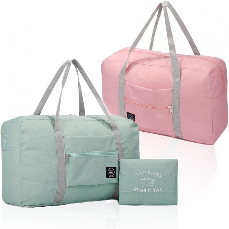 Buy foldable nylon zipper water proof luggage bag at best price in ...