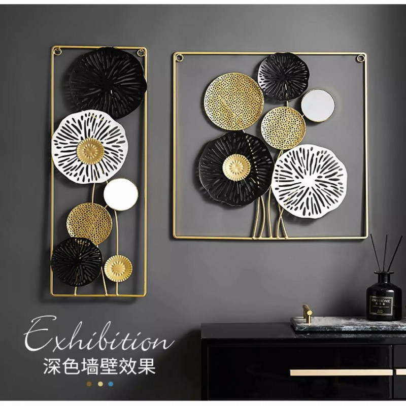 Buy 2pcs metal wall art decoration at best price in Pakistan | Arish