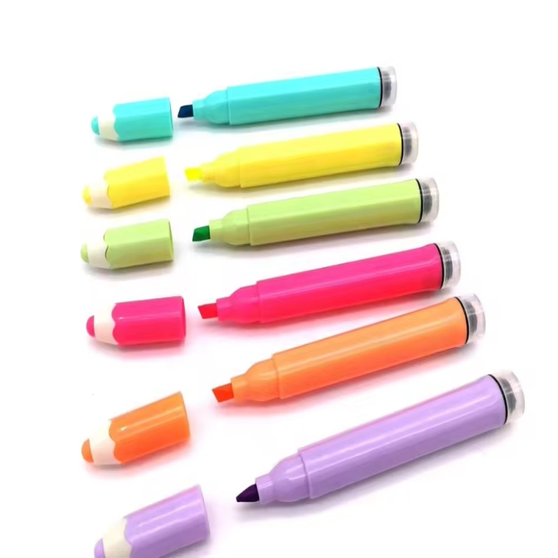 Pencil Shaped Highlighter- Fun and Functional