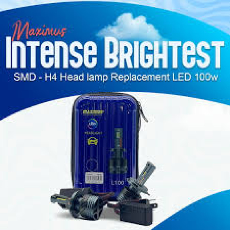 Buy maximus intense brightest smd - h4 head lamp replacement led 30w at ...