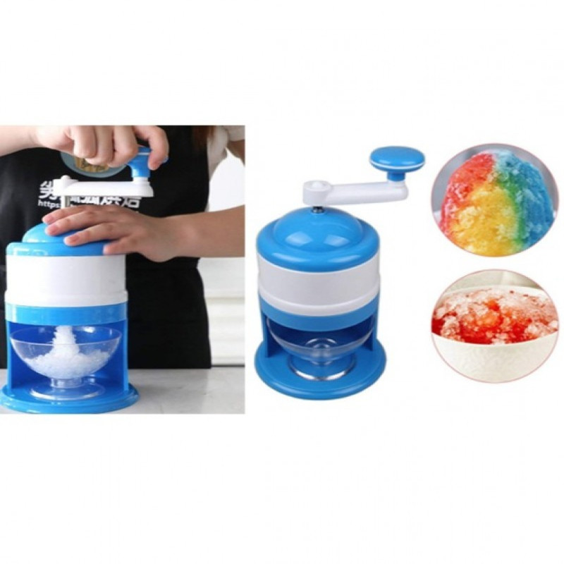 Manual Ice Crusher Machine – Gola Maker for Shaved Ice, Snow Cones ...
