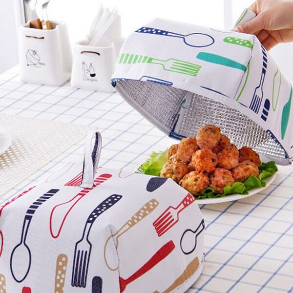 Foldable Insulated Food Cover (2 pcs 1Small and 1Large)