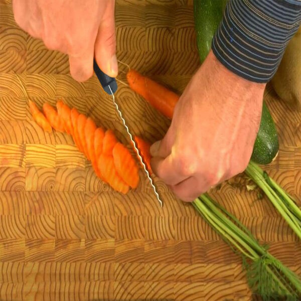 Potato Vegetable Wavy Knife