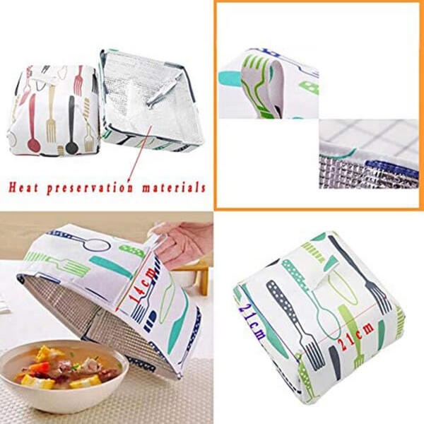 Foldable Insulated Food Cover (2 pcs 1Small and 1Large)