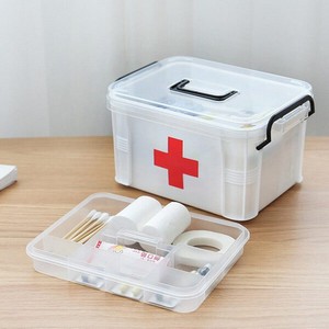 First Aid Kit Emergency Medical Box Empty